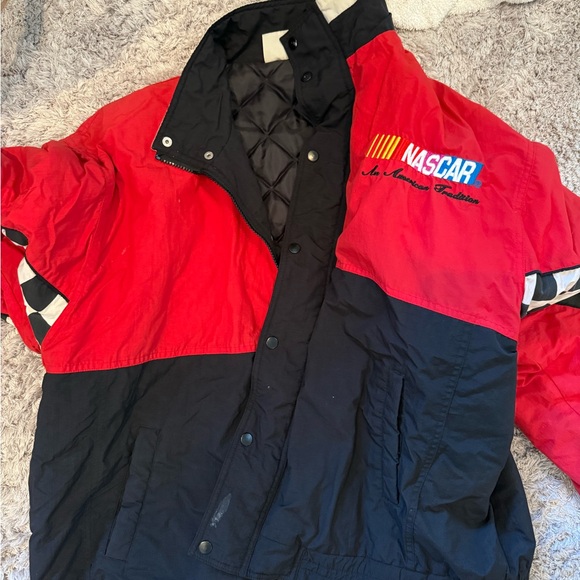 Nascar | Jackets & Coats | Nascar Red And Black Racing Jacket | Poshmark